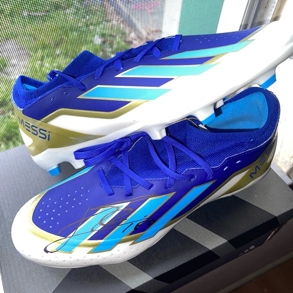 adidas | Shoes | Signed Messi Cleats Personally Signed By Him | Poshmark